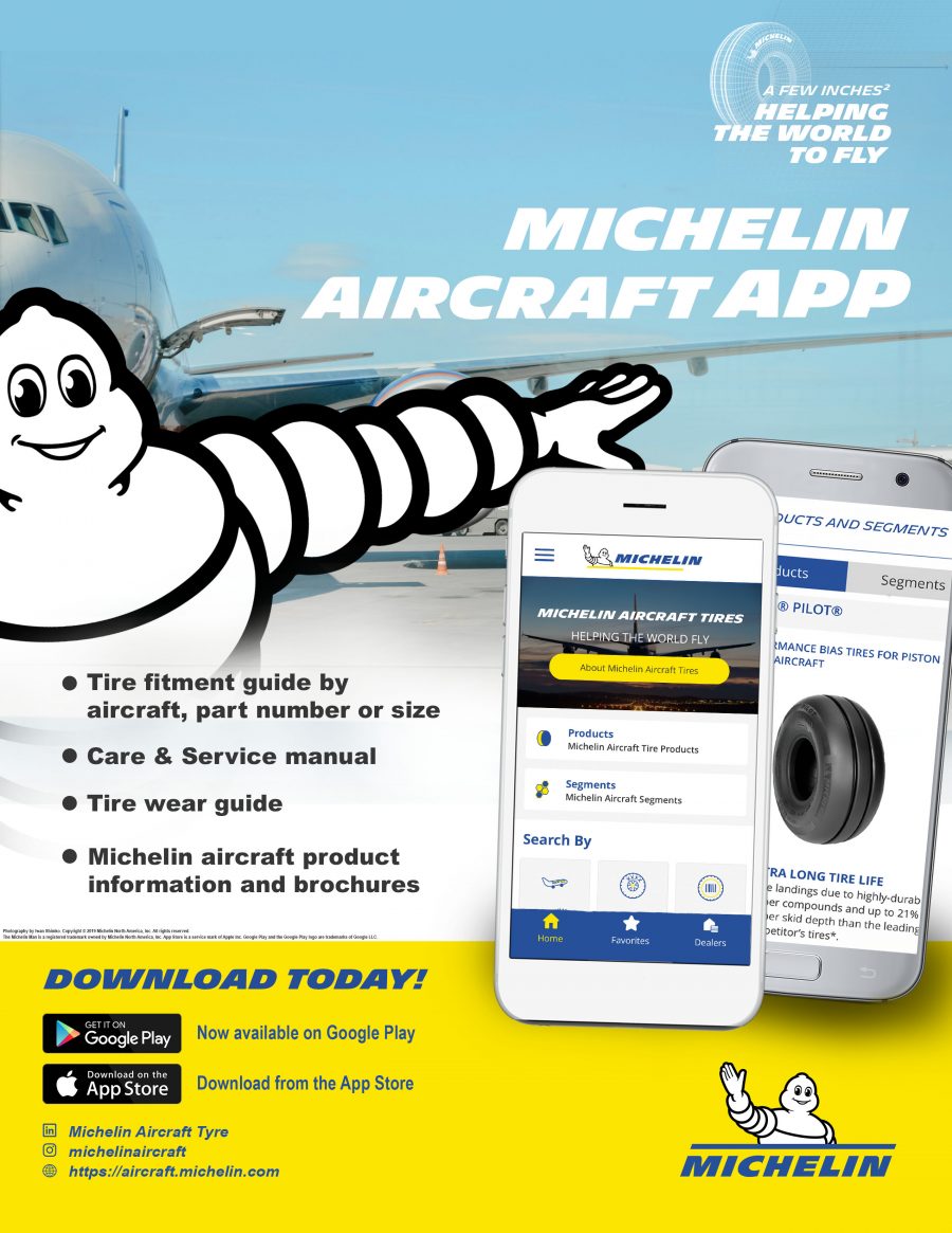 Download the Michelin Aircraft Tyre Mobile App for Product and Service ...