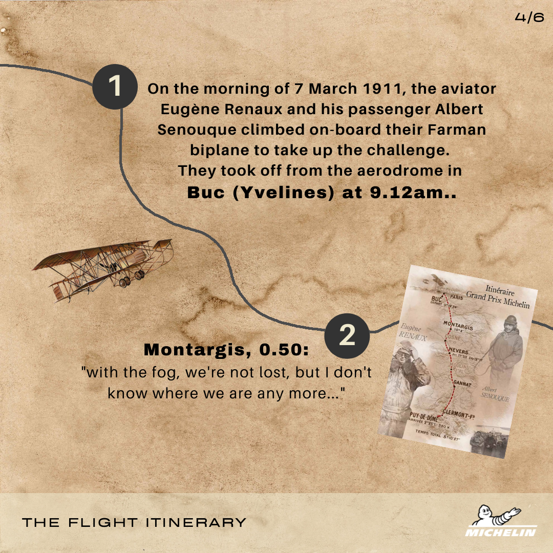 The Flight Itinerary 4/6 – Grand Prix Michelin of Aviation series